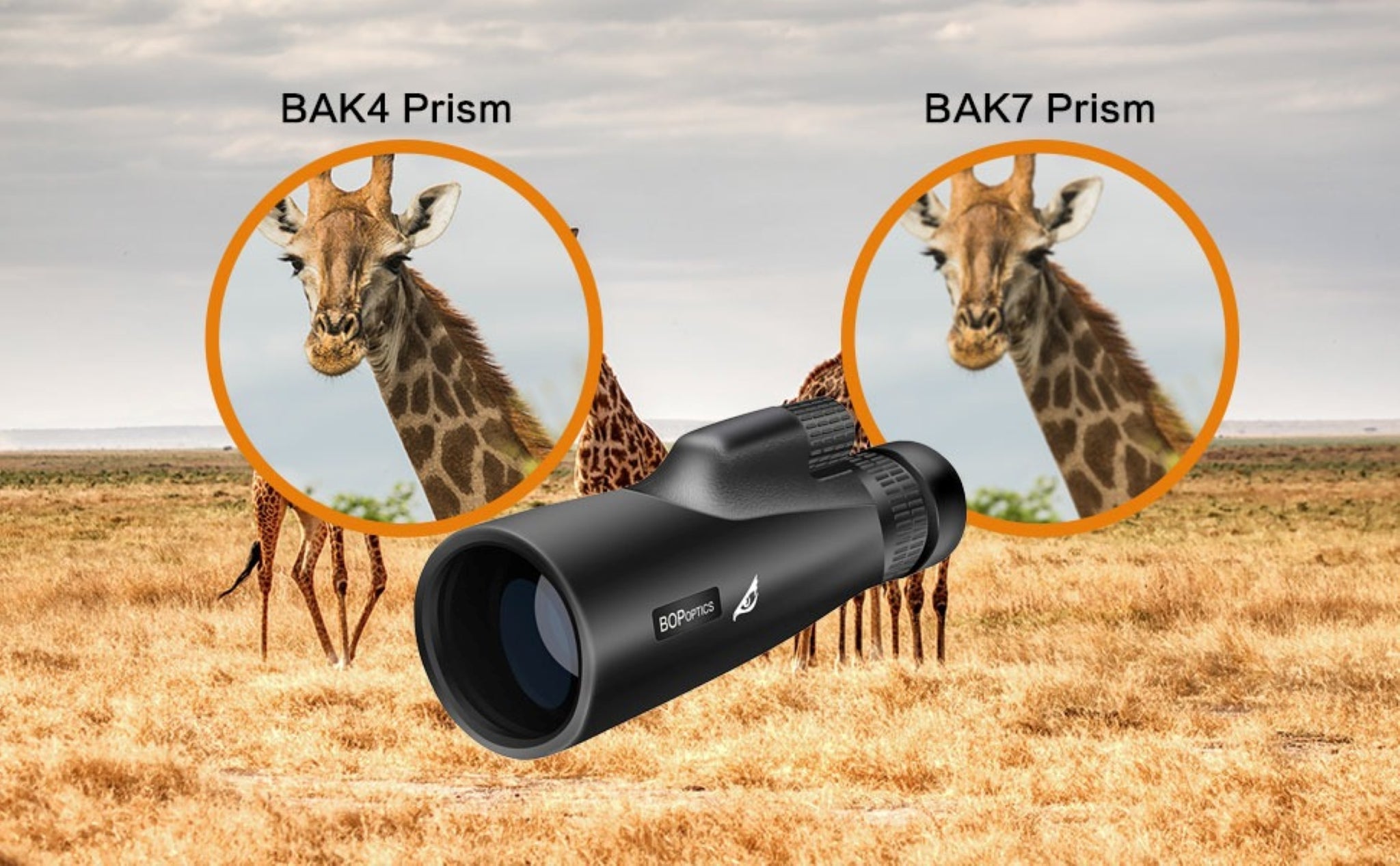8-22X50 HD High Powered Falcon Monocular Telescope – BirdsofPreyOptics